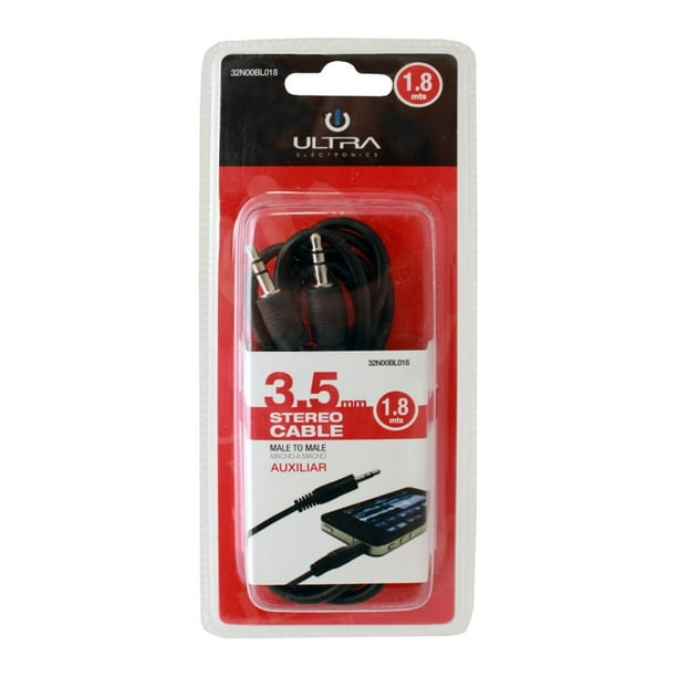 Cable Auxiliar 1,80 Metros En Blister | Lider