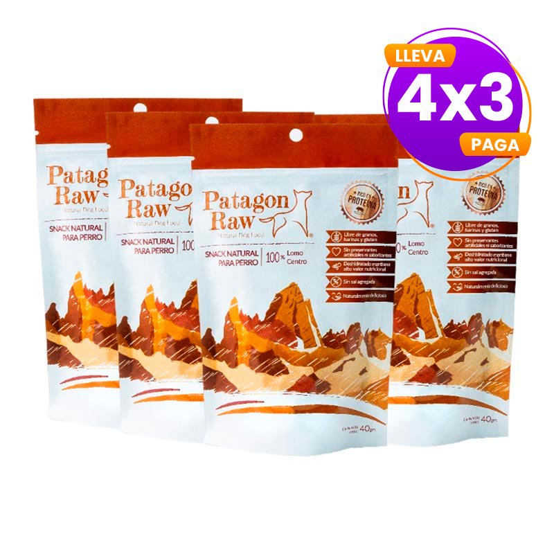 Pack 4X3 Perro Lomo Centro 160 Gr | Lider