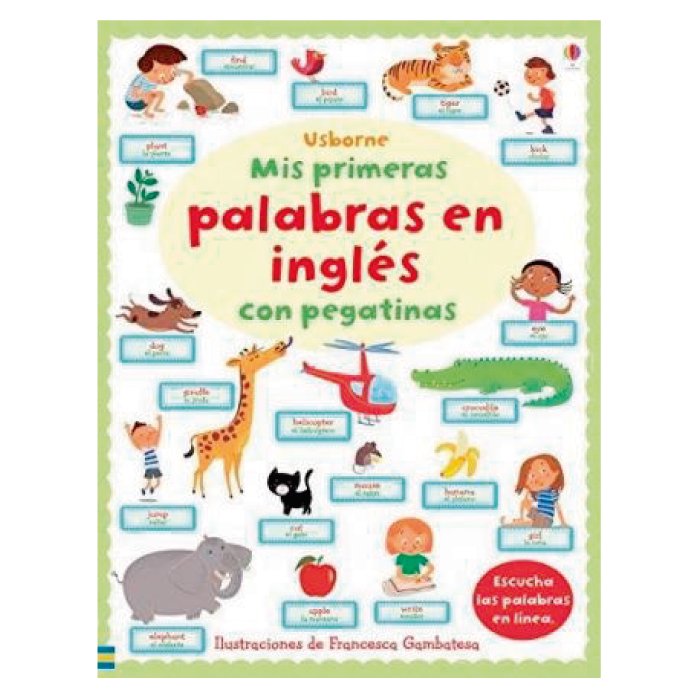 Libro Mis Primeras Palabras En Ingles Con Peg | Lider