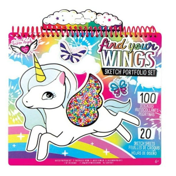 Unicorn Fantasy Sketch Portfolio Set | Lider