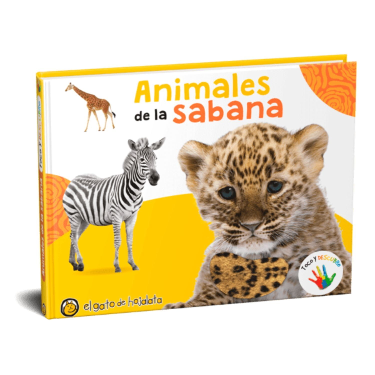 Libro Toco Y Descubro - Animales De La Sabana | Lider