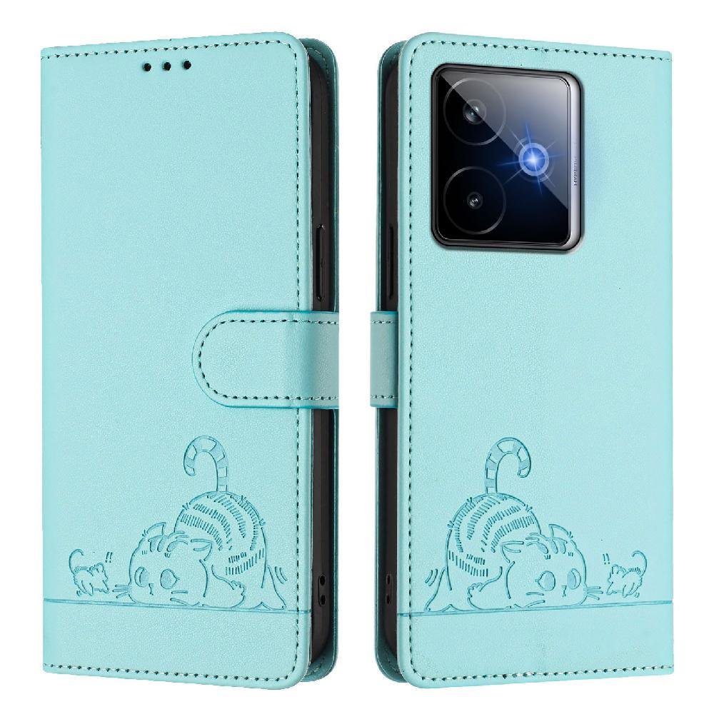 Funda tipo cartera FOXDOCK para Realme GT 7 con soporte, ranuras, RFID ...