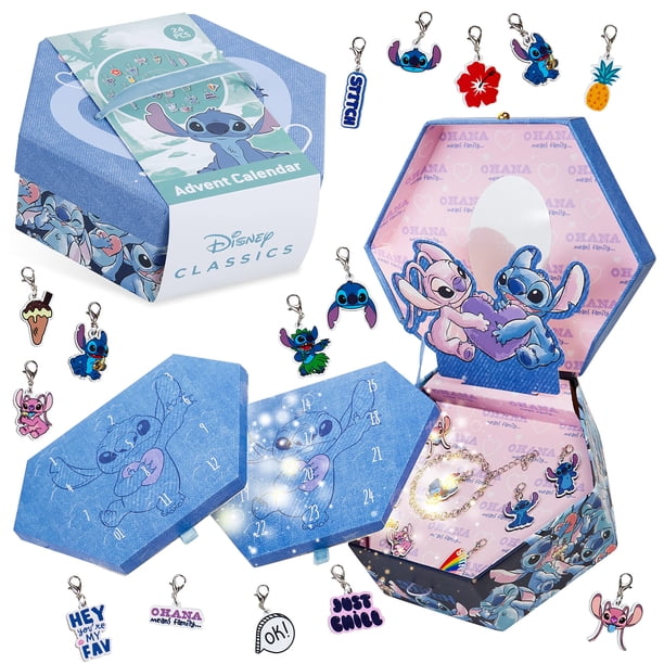 Calendario de Adviento Disney Stitch Jewelry 2025 con 23 dijes | Lider