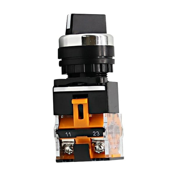 Pulsador Selector de 3 Posiciones, 22mm, 10A, 380V | Lider