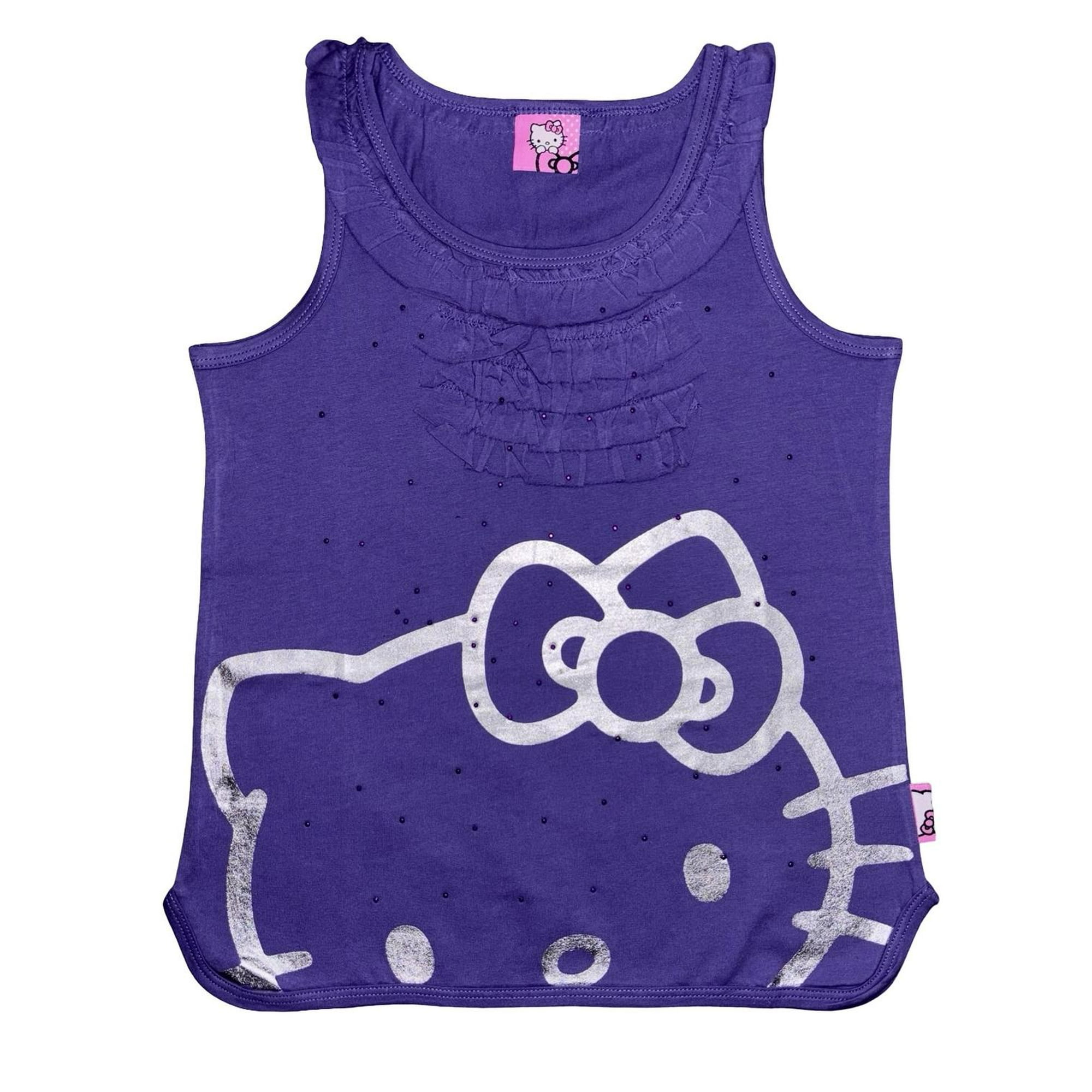 Polera Niña Hello Kitty violeta 14 | Lider