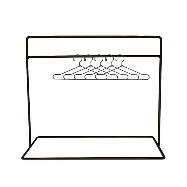 Perchero De Ropa En Miniatura Para Casa De Muñecas 1/6 Con 5 Perchas ...