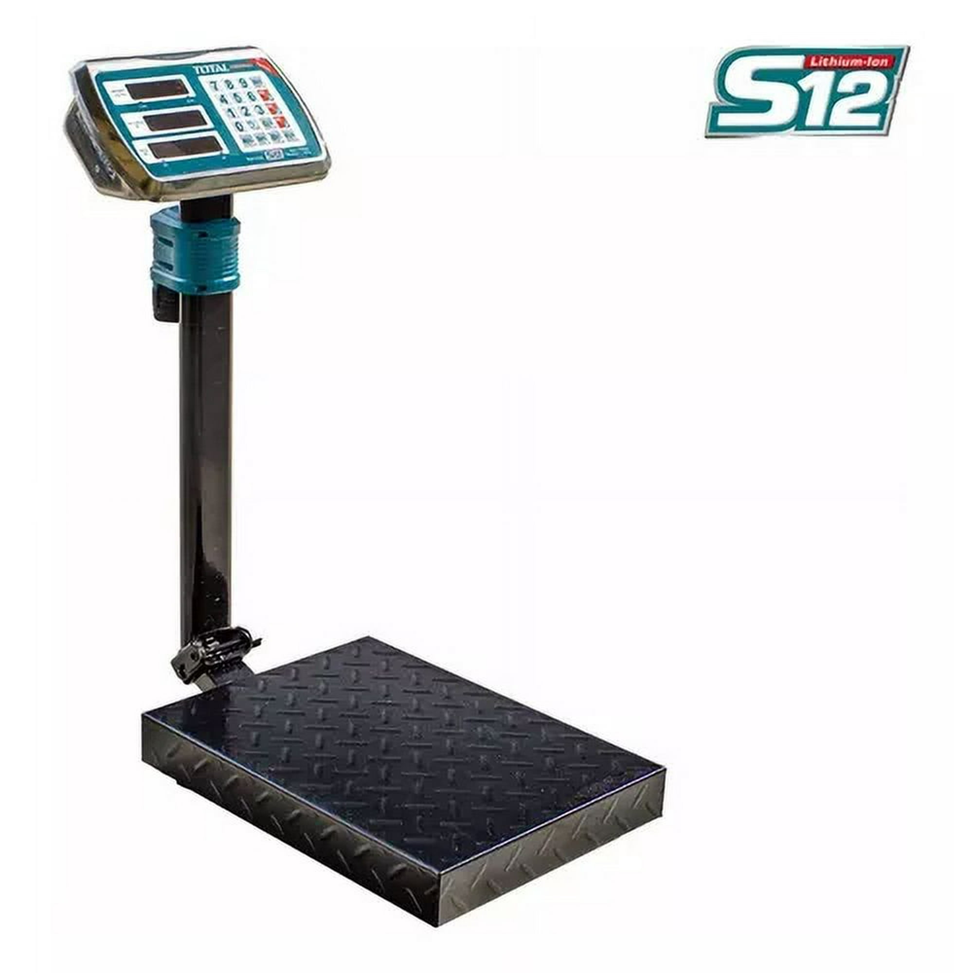 BALANZA DIGITAL 100 KILOS 12V SIN BATERIA TES1202 | Lider