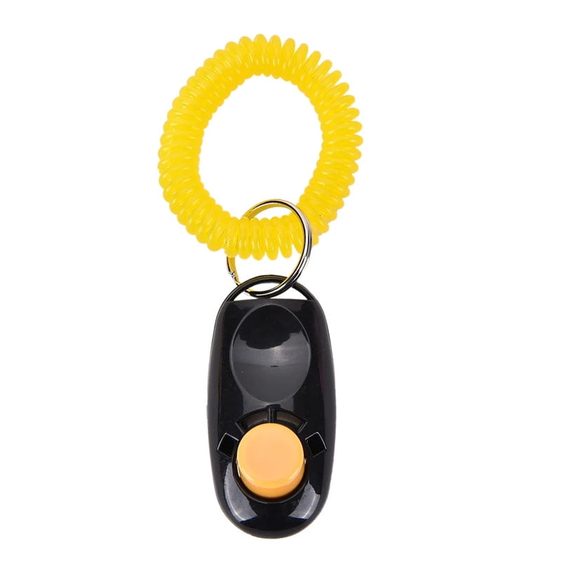 Clicker Adiestramiento Perro Entrenamiento Canino Mascotas (Negro) | Lider
