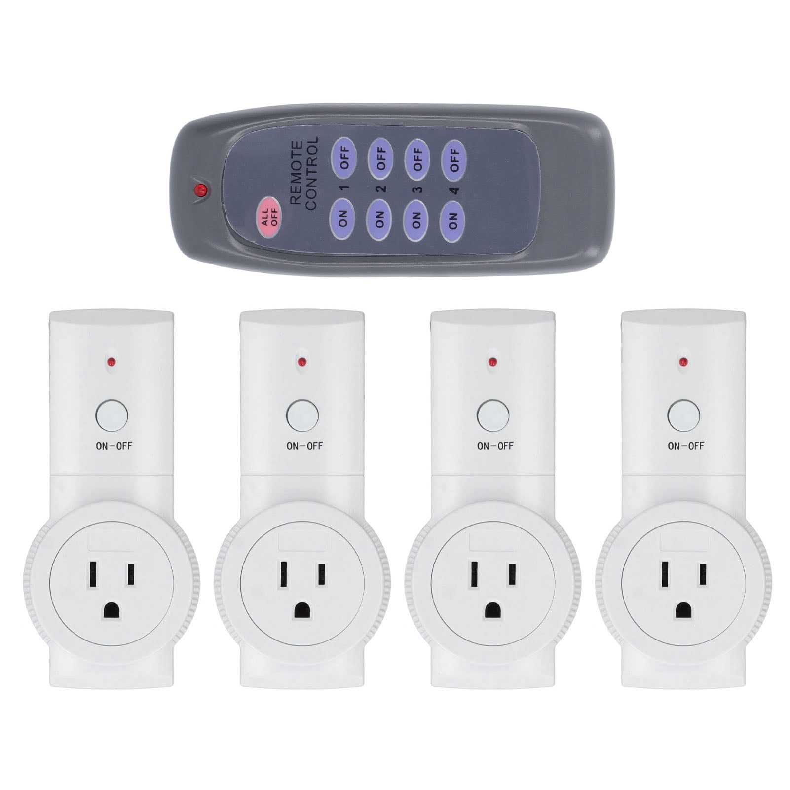 Toma de corriente eléctrica con control remoto, ahorro de energía ...