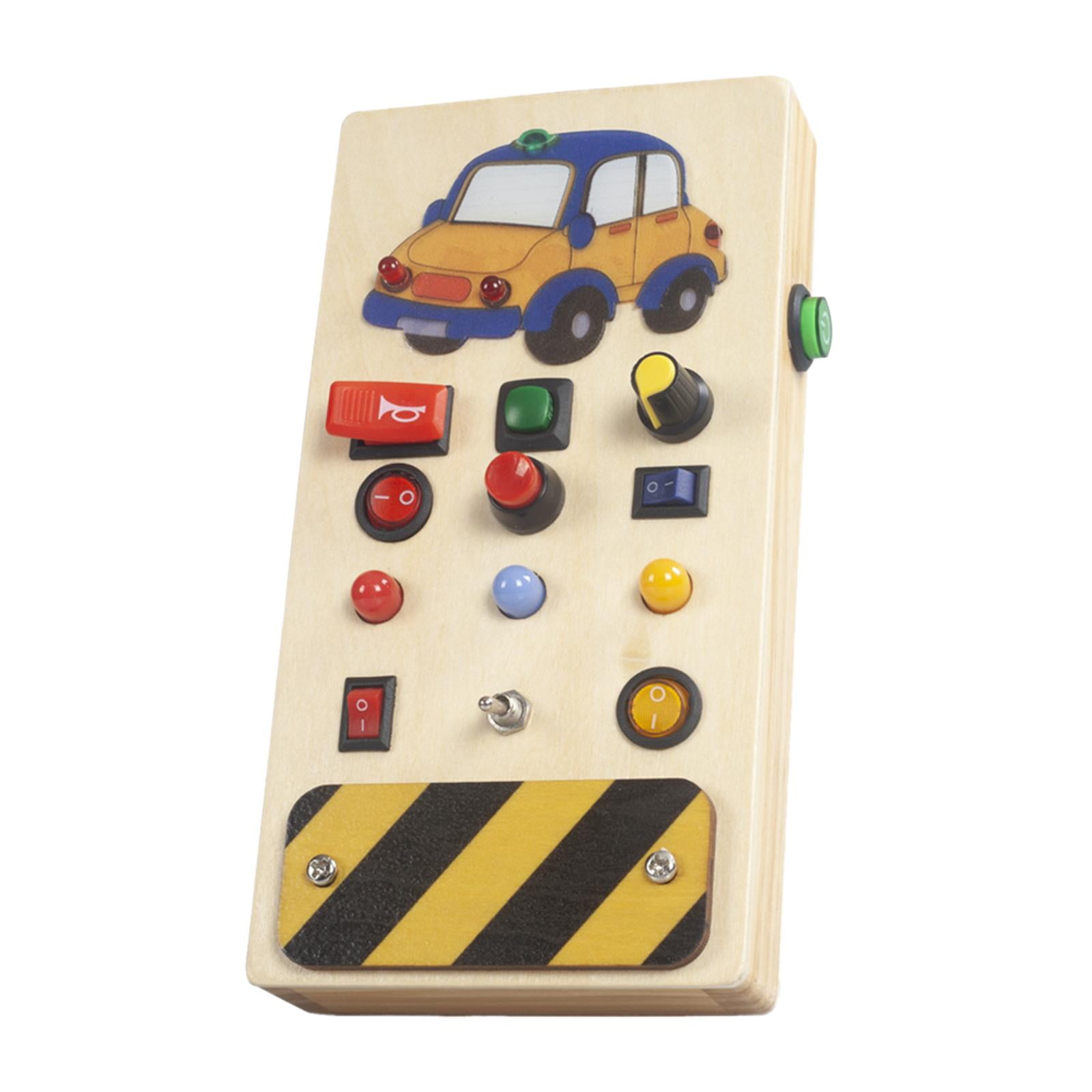 Interruptor De Luces, Juguetes De Tablero Ocupado Con Botones, Juguete ...