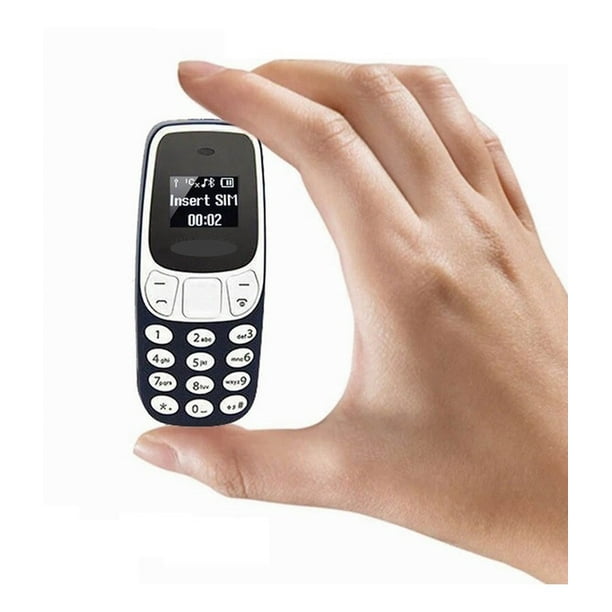 Llavero Mini Celular Telefono Dual Sim 380mah Bluetooth M10 | Lider
