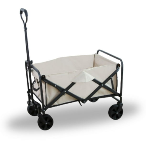 Carro Urbano Plegable Multiuso con Ruedas color Beige | Lider
