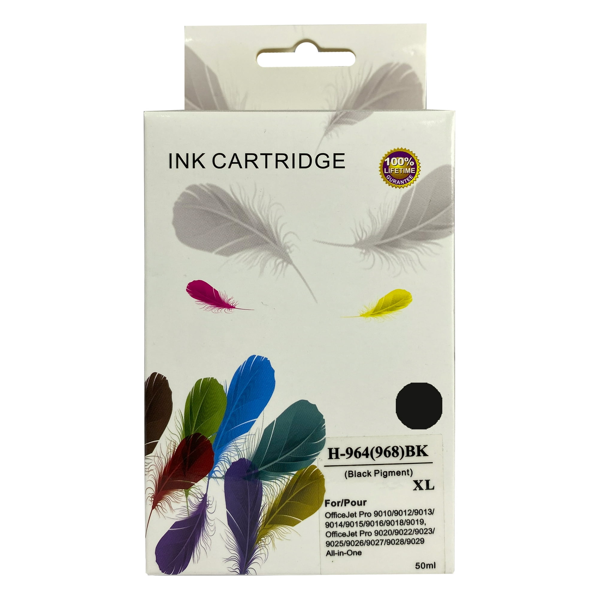 Tinta Negro para HP 964xl 968 Officejet 9020 9010 Alternativa | Lider