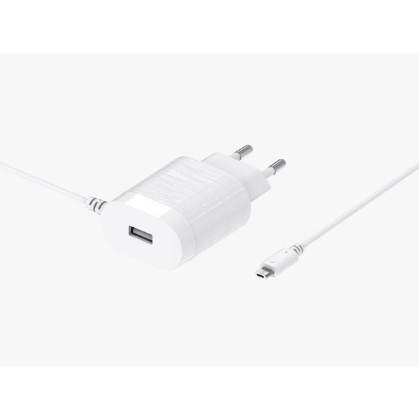 Cargador Pared USB a Micro USB Blanco | Lider