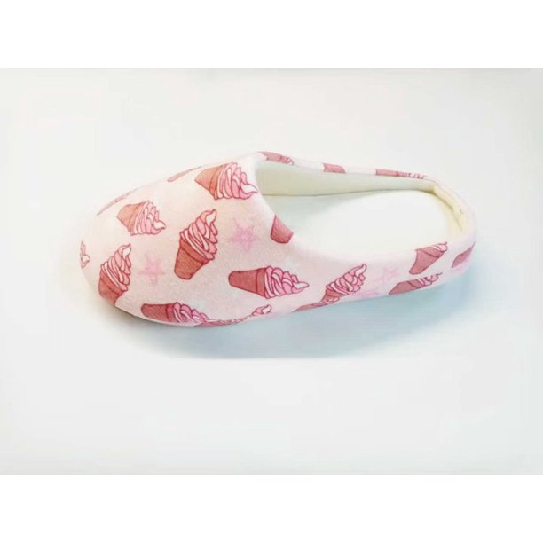 Pantufla Mujer Color Rosado Icecream Talla S, 1 Un | Lider