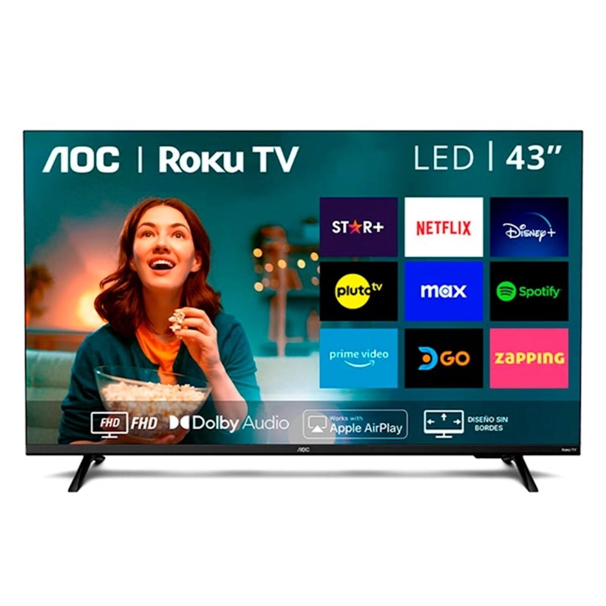 Smart Tv Aoc Led Fhd 43" 43s5135-43i | Lider