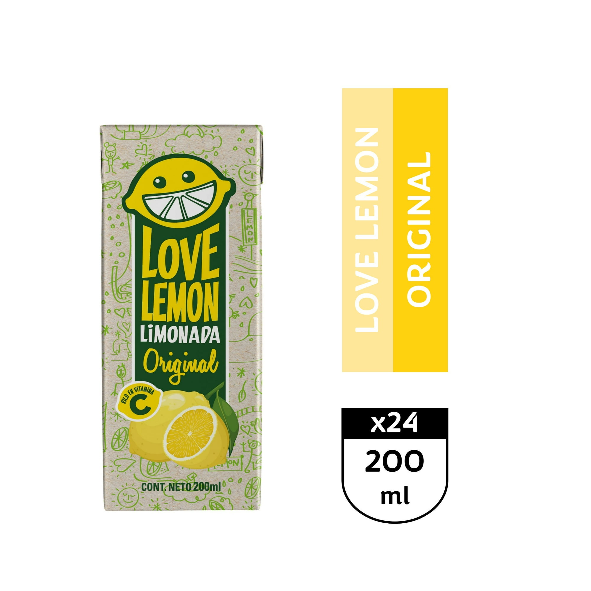 Love Lemon Original 24 x 200 ml | Lider