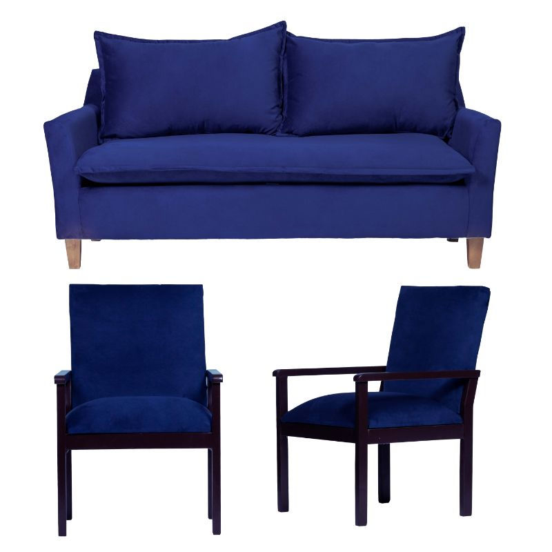 Living Santorini 3C + 2 Sit Azul | Lider