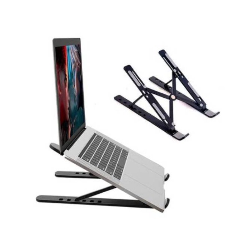 Soporte Plegable Ajustable De Aluminio Para Notebook y Tablet | Lider