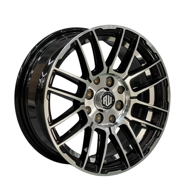 Set 4 llantas 14x6 4X100/4X114 Et25 NITROPLUS BM-UC-M | Lider