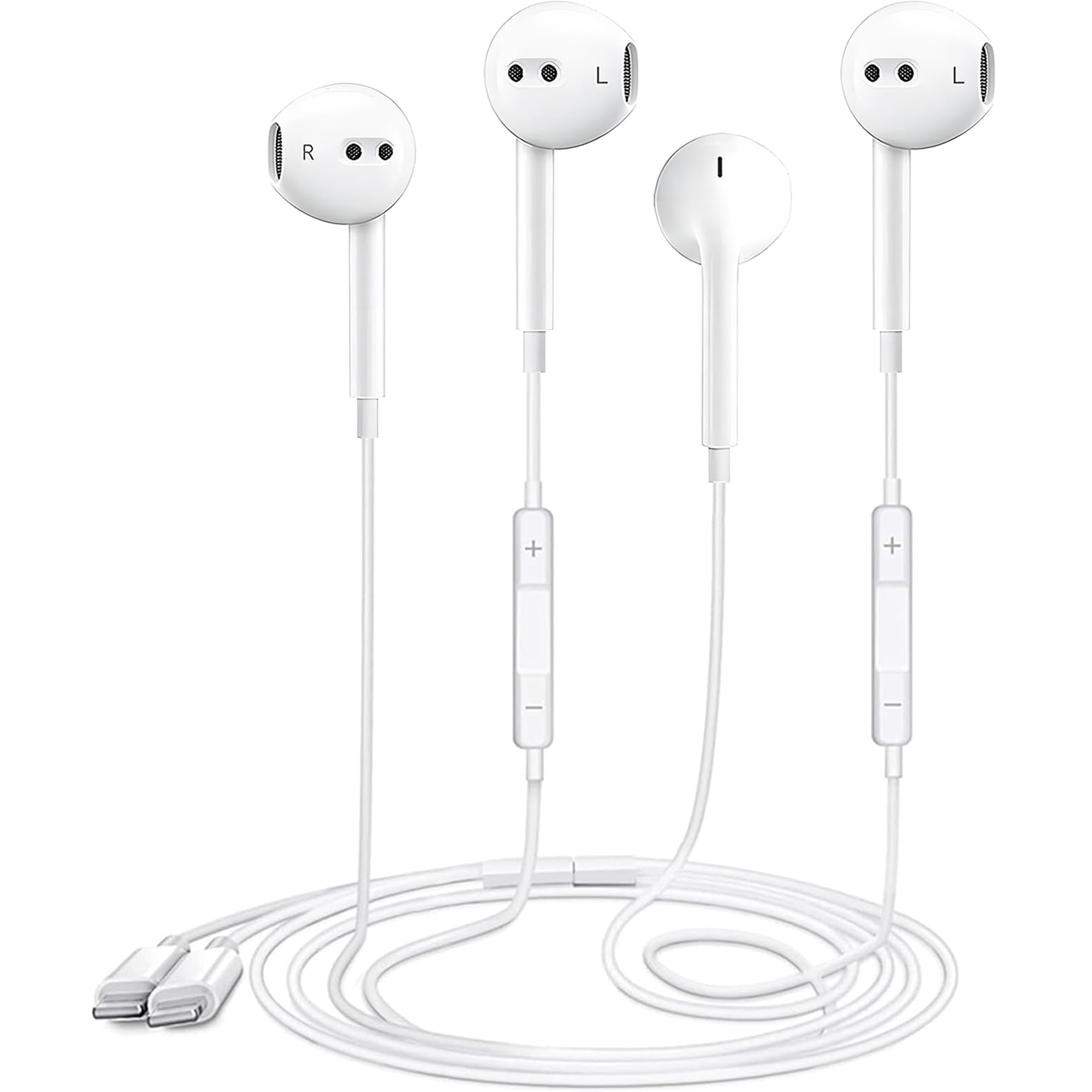 Auriculares con cable Zetuti para iPhone con micrófono y control de ...