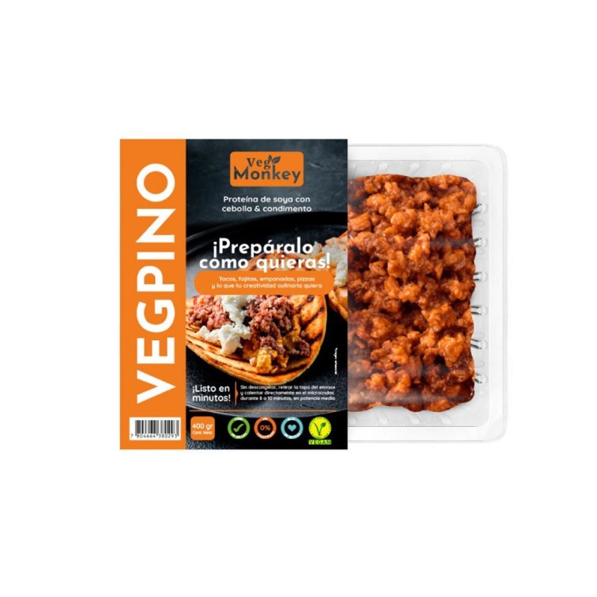 Sucedáneo Carne Molida Vegetal Tipo Pino, 400 g | Lider