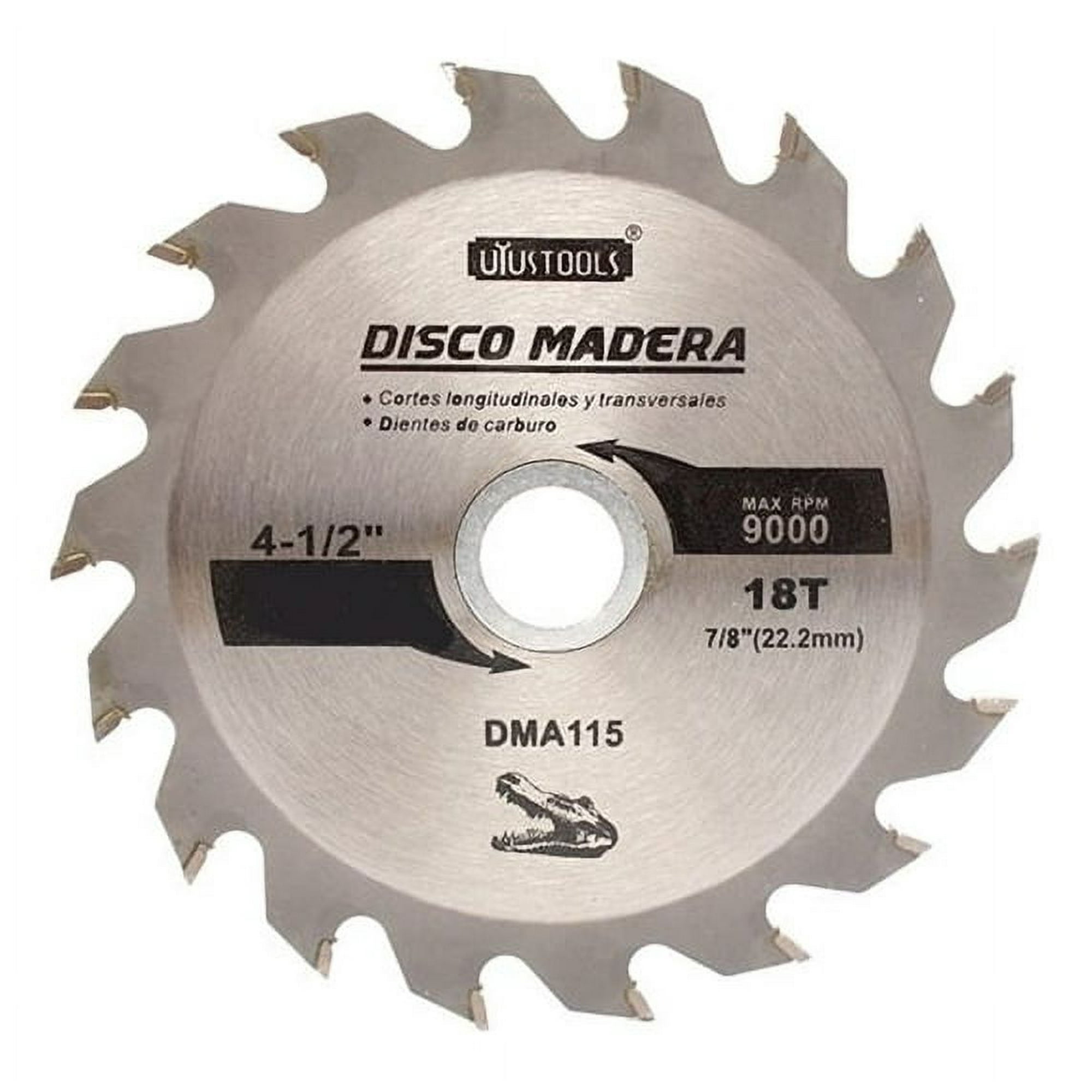 Disco De Sierra Circular 4 1/2'' 18 Dientes Melamina Esmeril | Lider