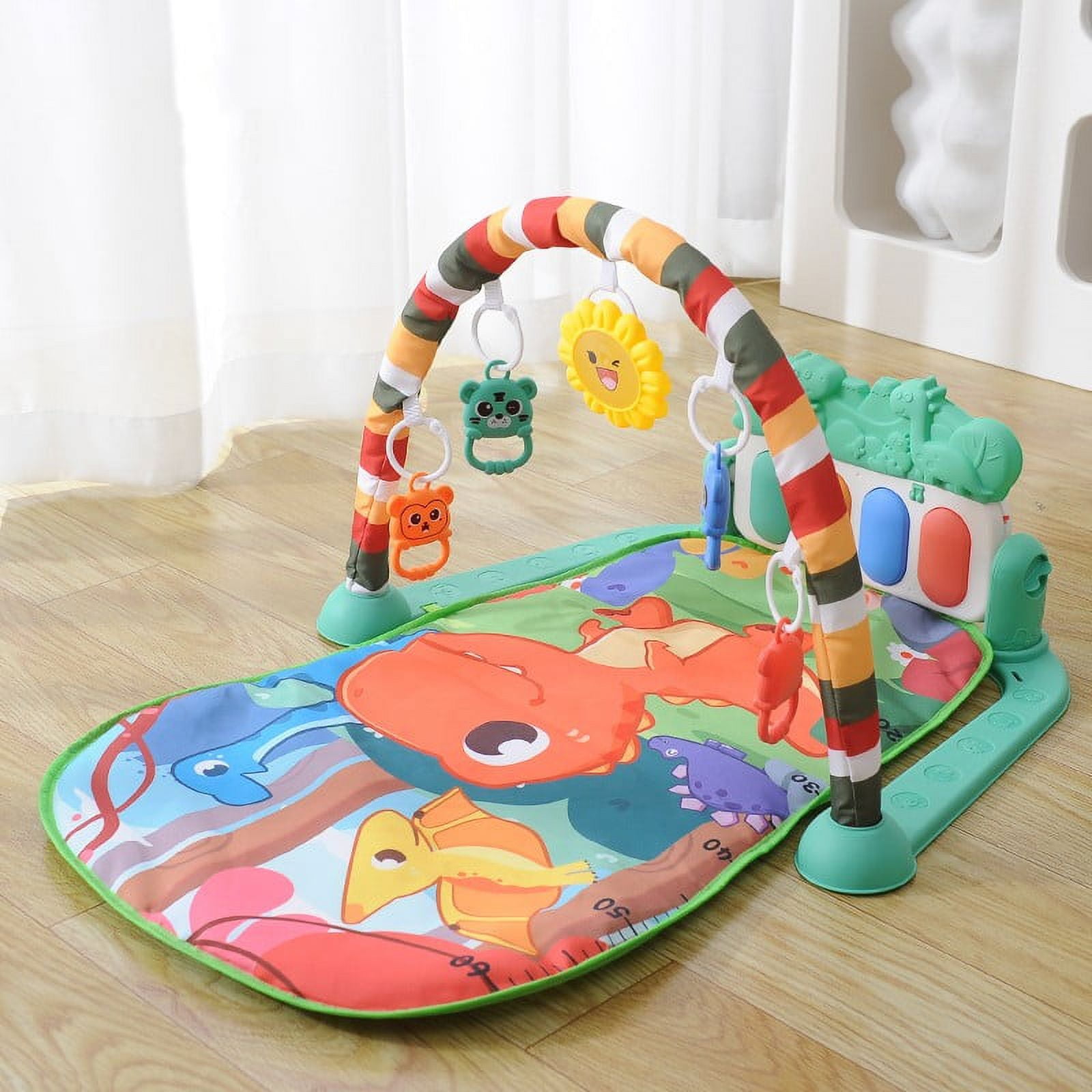 Exciting Play Mat Activity Gym for Baby - Music Pedal Piano Fitness ...