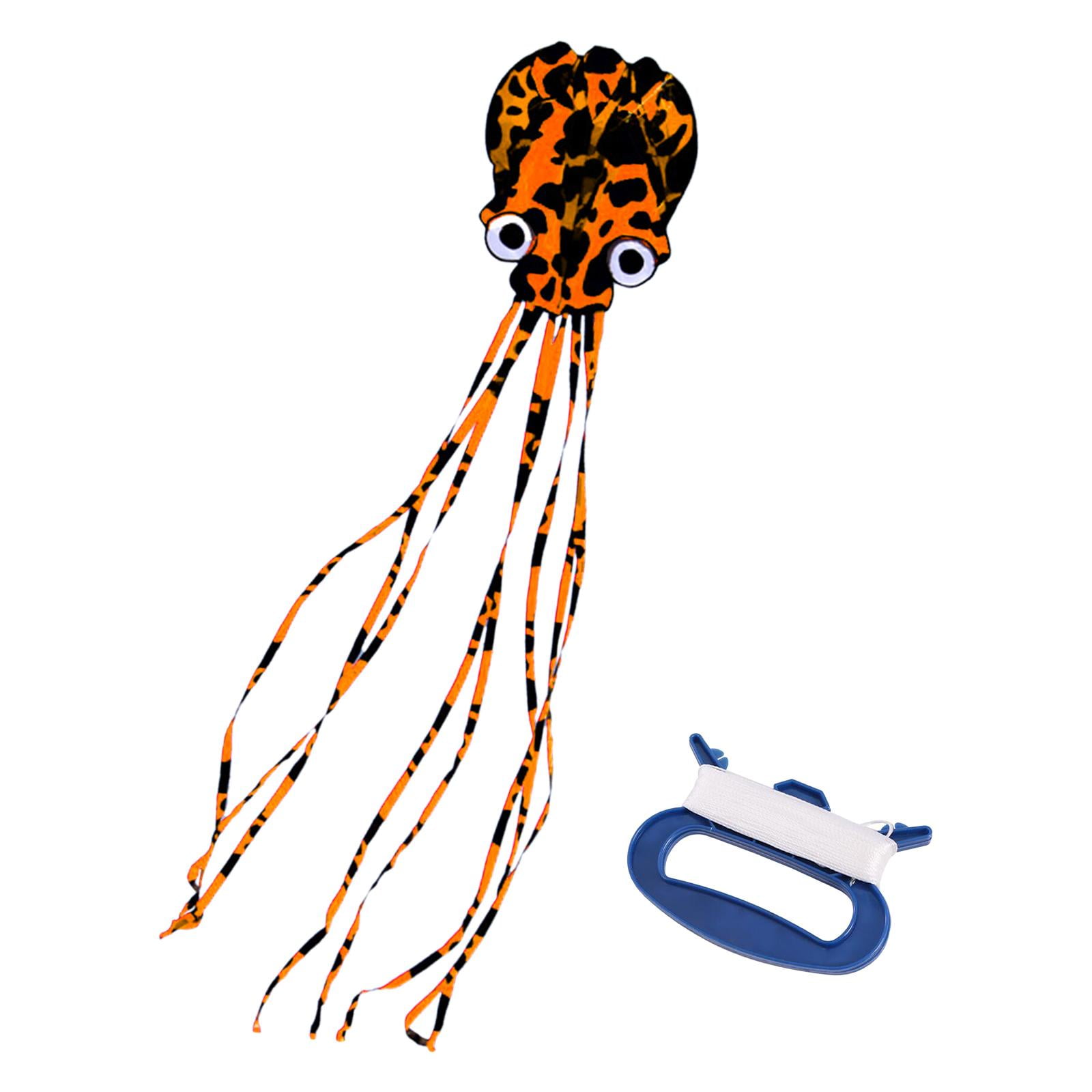 Hermosas Cometas Grandes De Pulpo Suave Con Línea De Vuelo De 30 M Para ...