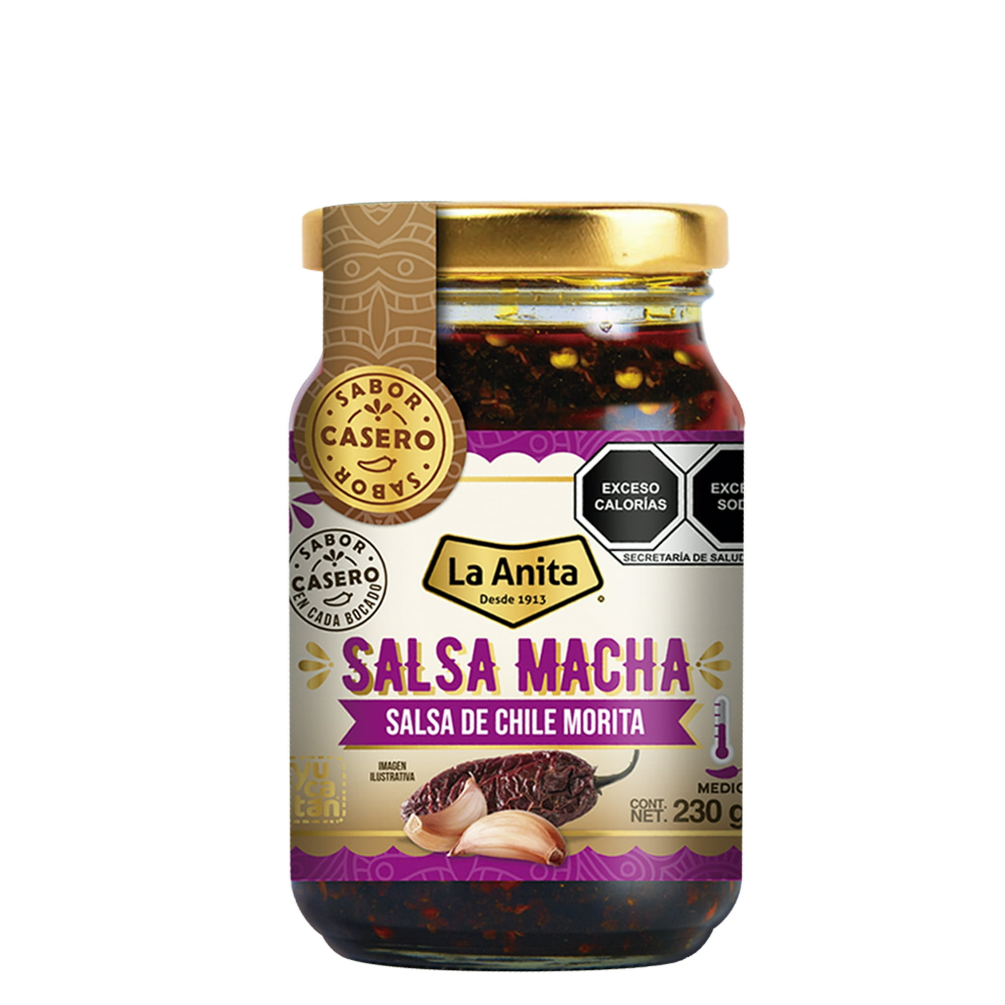 Aji Salsa Macha Chile Morita 230g | Lider