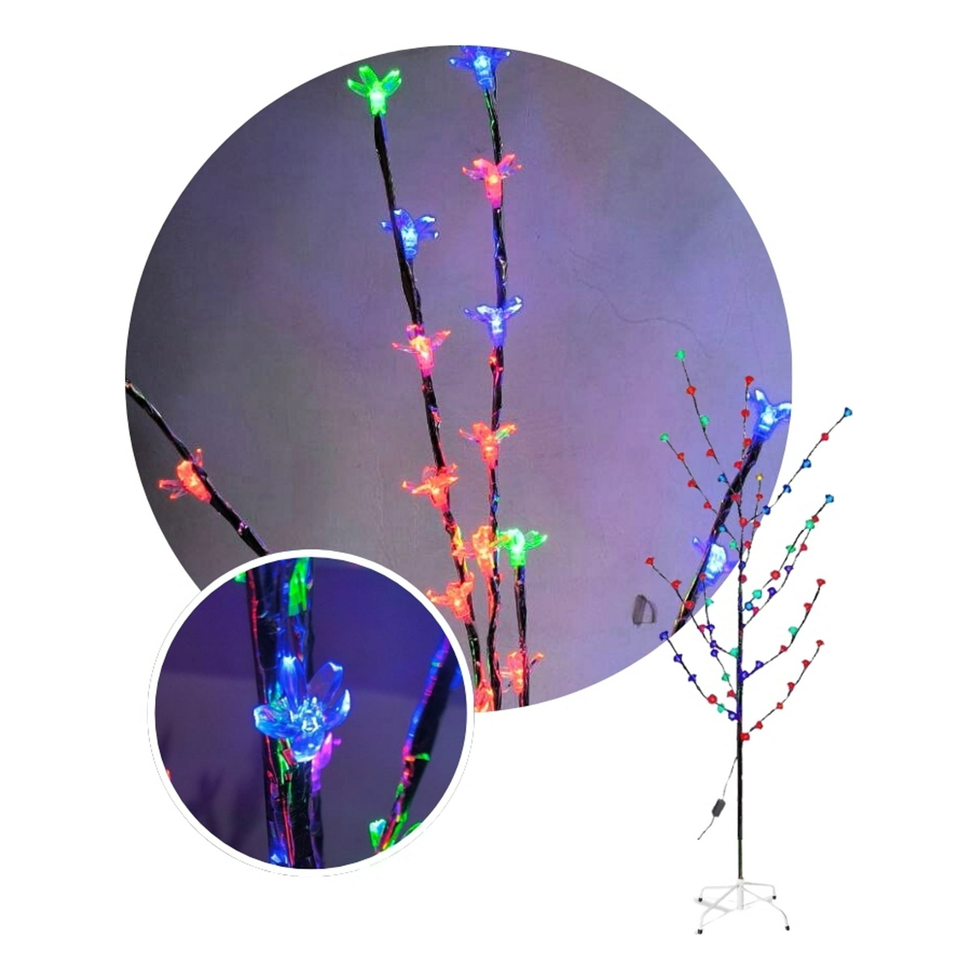 Luces Led Arbol Navidad Minimalista Multicolor 150cm | Lider