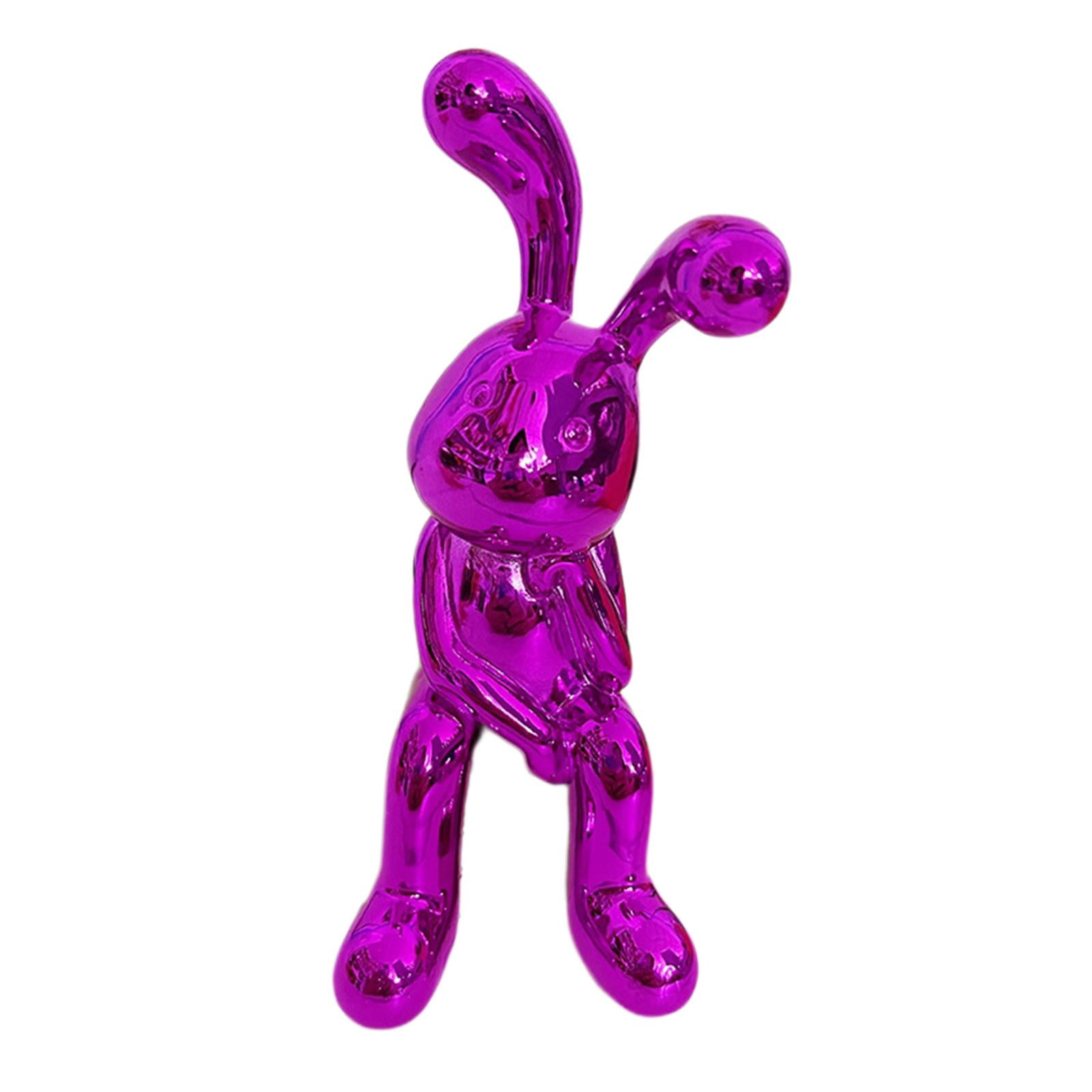 Estatua De Conejo Escultura Obra De Arte Moderna Figura De Postura ...