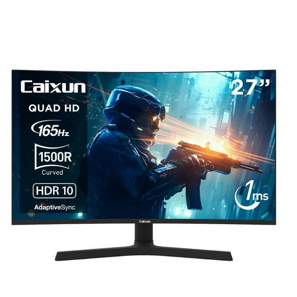 Monitor Gamer Curvo 27 Qhd Va 1500r 165hz Hdmi Dp Tipo C 1ms C27c2q | Lider