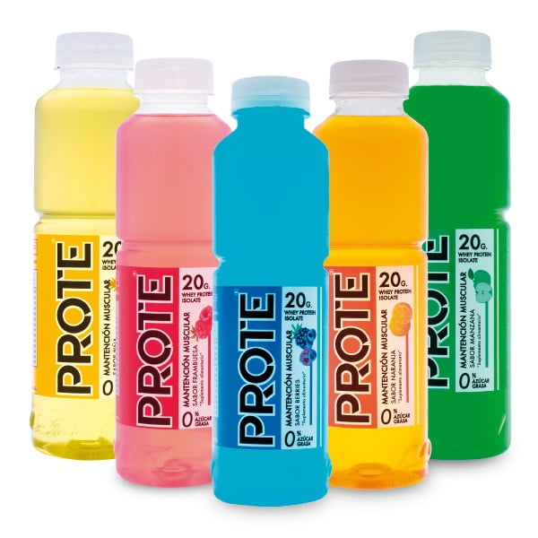 12 Proteínas líquidas Whey Protein Isolate sabor Mix sabores 500 cc | Lider