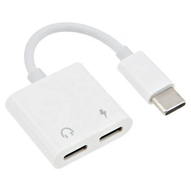 Adaptador USB C A Dos Entradas Usb-C Audio Carga | Lider