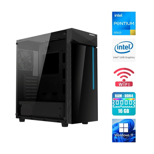PC Gamer Intel Pentium Gold G6400 - Gráficos Integrados - 16 GB RAM ...
