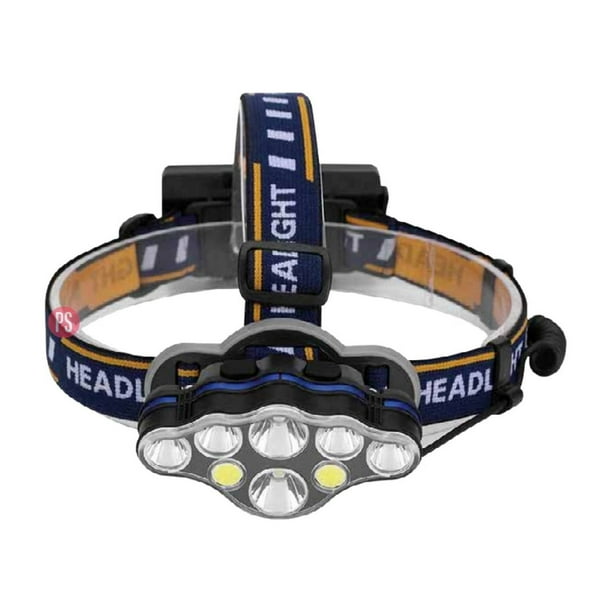Linterna Led Cabeza 8 Luces Led Recargable - Ps | Lider