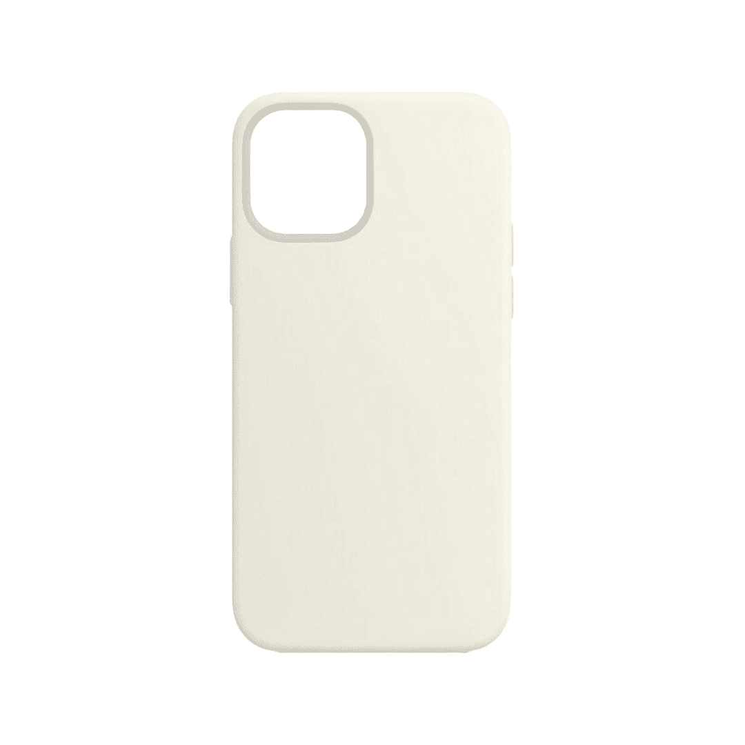 Carcasa Silicona iPhone 12 y 12 Pro Blanco | Lider