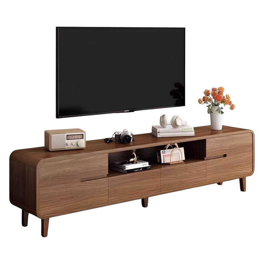 Mueble De TV Rack Madera 200cm Santiago By LuBabycas | Lider