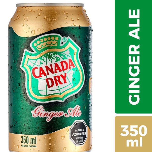 Bebida Ginger Ale Original Lata, 350 ml | Lider