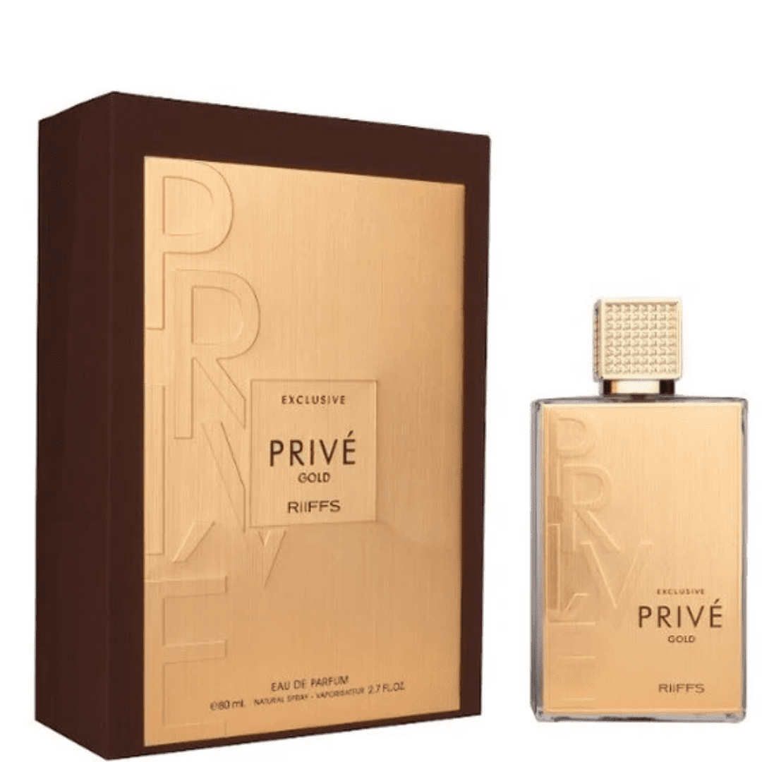 Exclusive Prive Gold Riiffs Edp 80ML Unisex | Lider