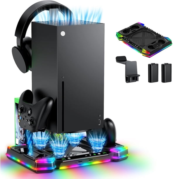 Soporte con Ventilador de Enfriamiento AARONMEI para Xbox Series X Base ...