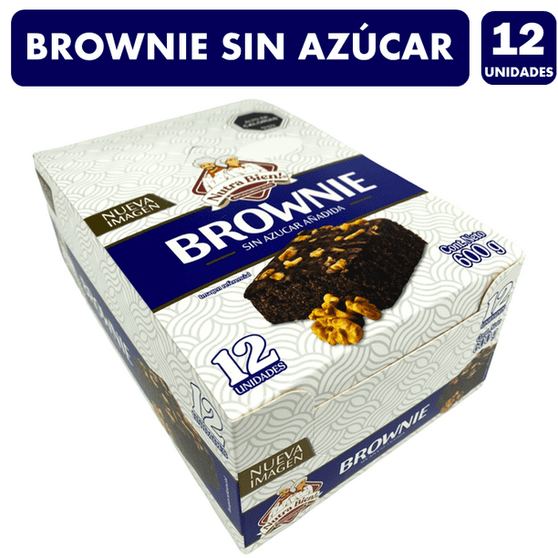 Brownie Sin Azúcar De Nutrabien Para Colación (Caja Con 12U) | Lider