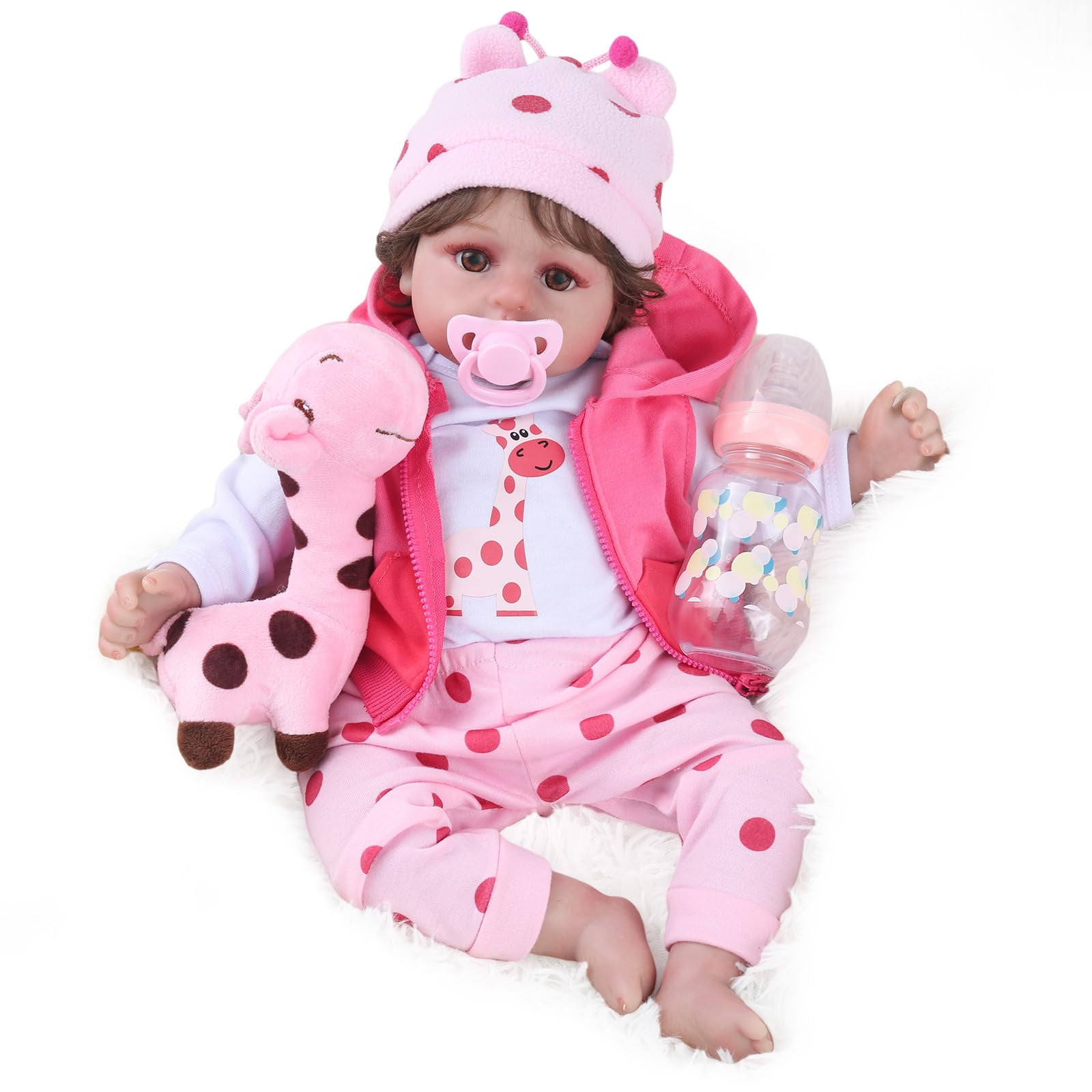 Muñeca Reborn Kaydora, realista, recién nacida, 45 cm | Lider