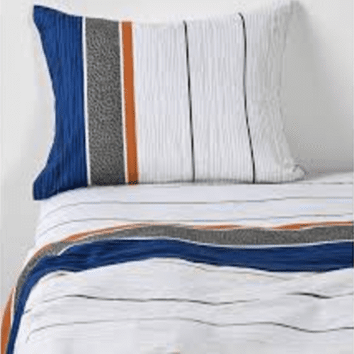 Sabanas super king Af Cannon 144 hilos diseño blue mist | Lider