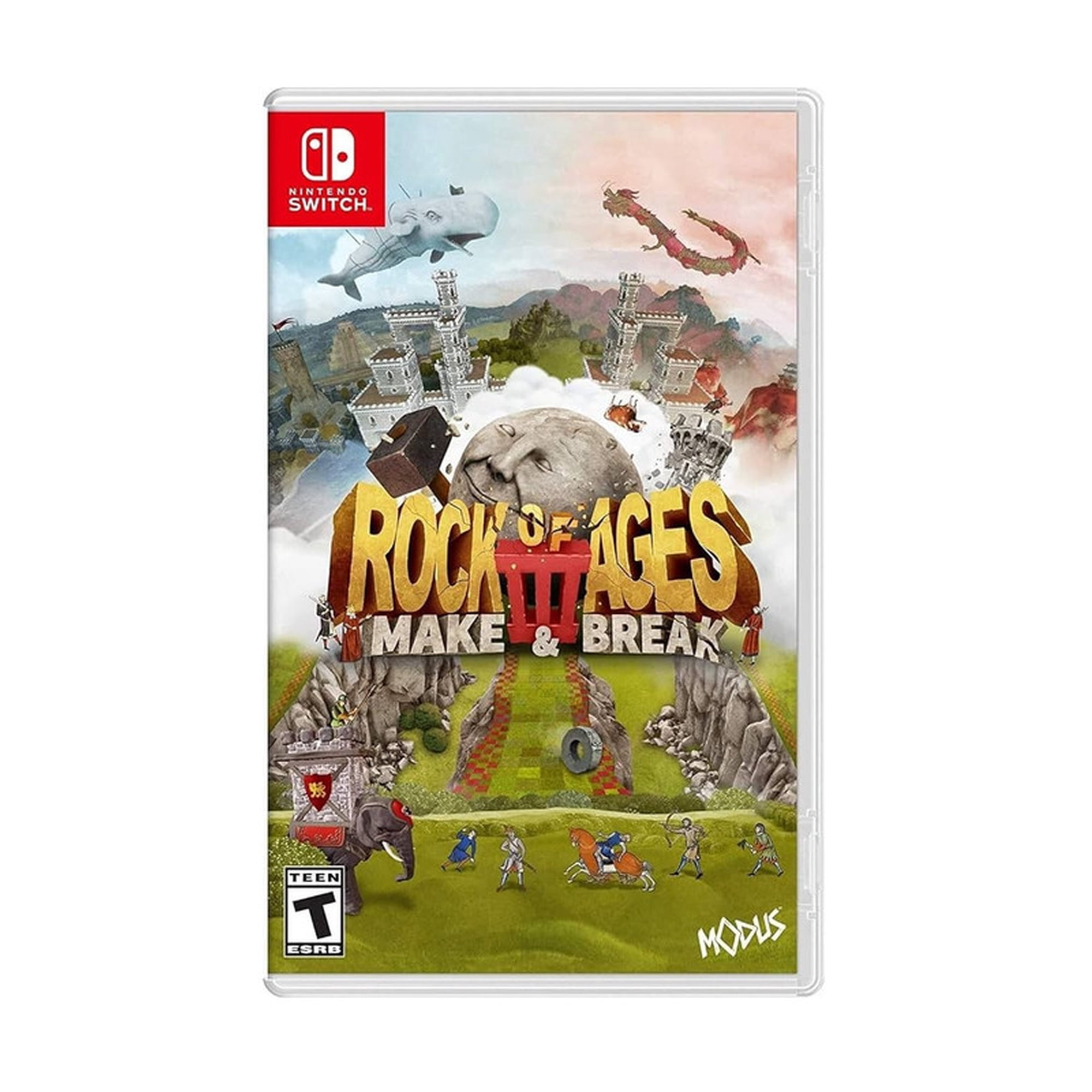 Rock Of Ages 3 Make & Break - Switch Físico - Sniper | Lider