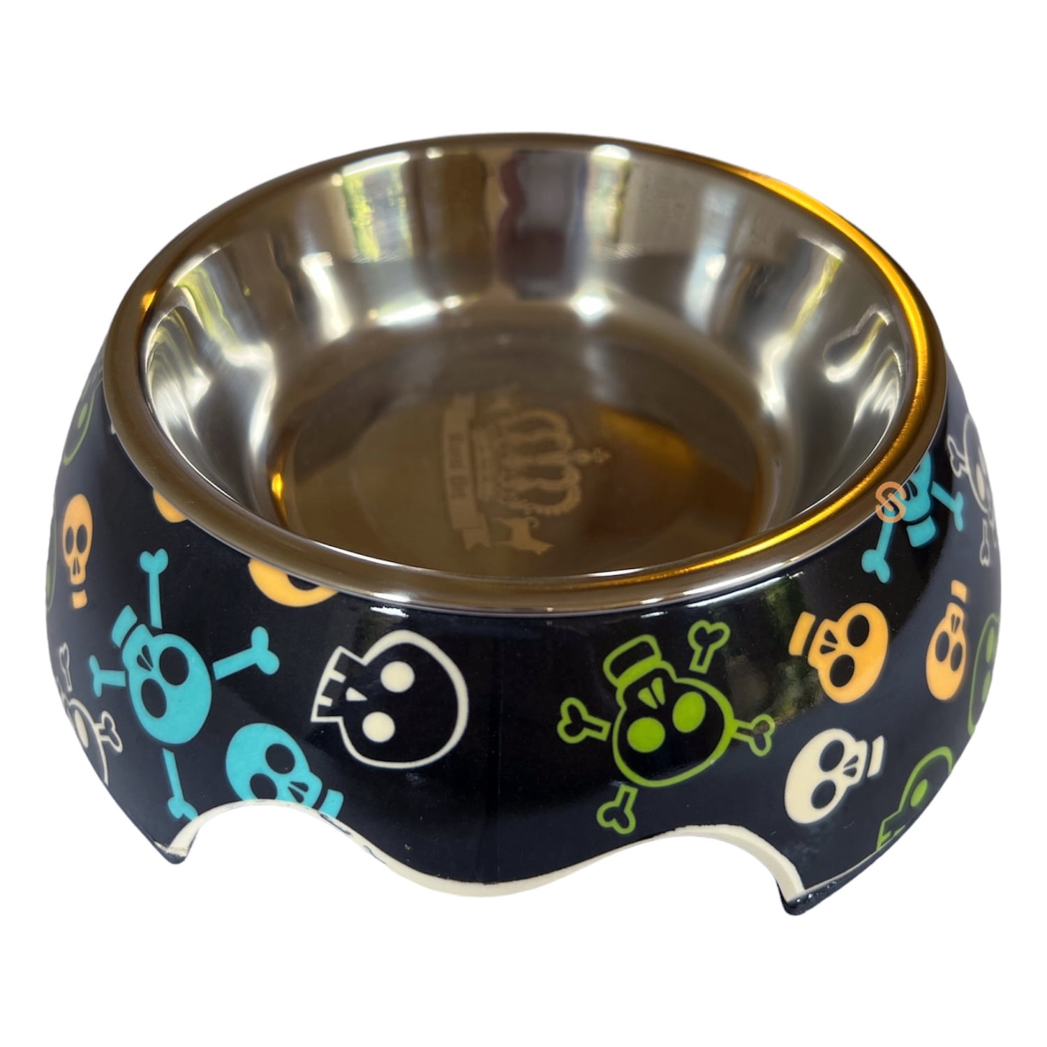 Bowl Comida Mascota Pequeño Calaveras Royal Pet - Shopyclick | Lider