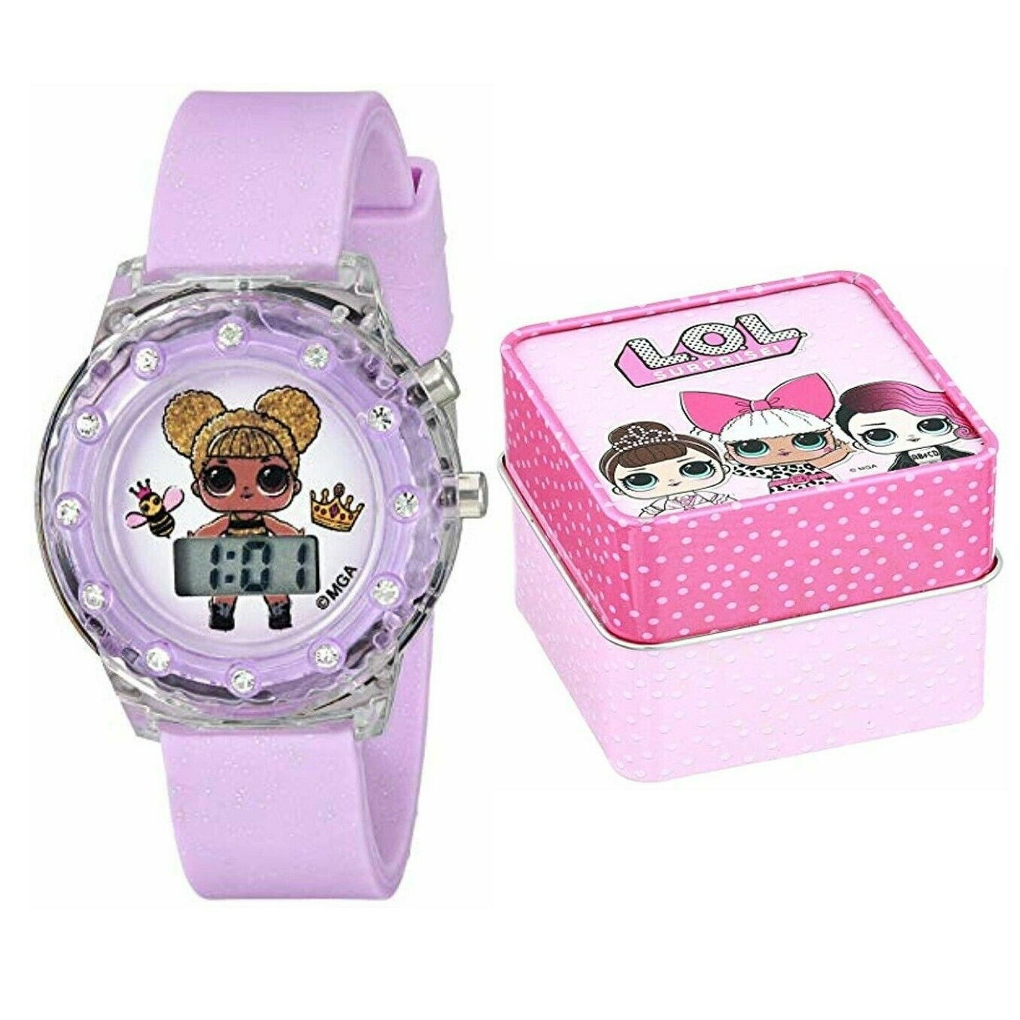 Reloj Lol morado digital | Lider