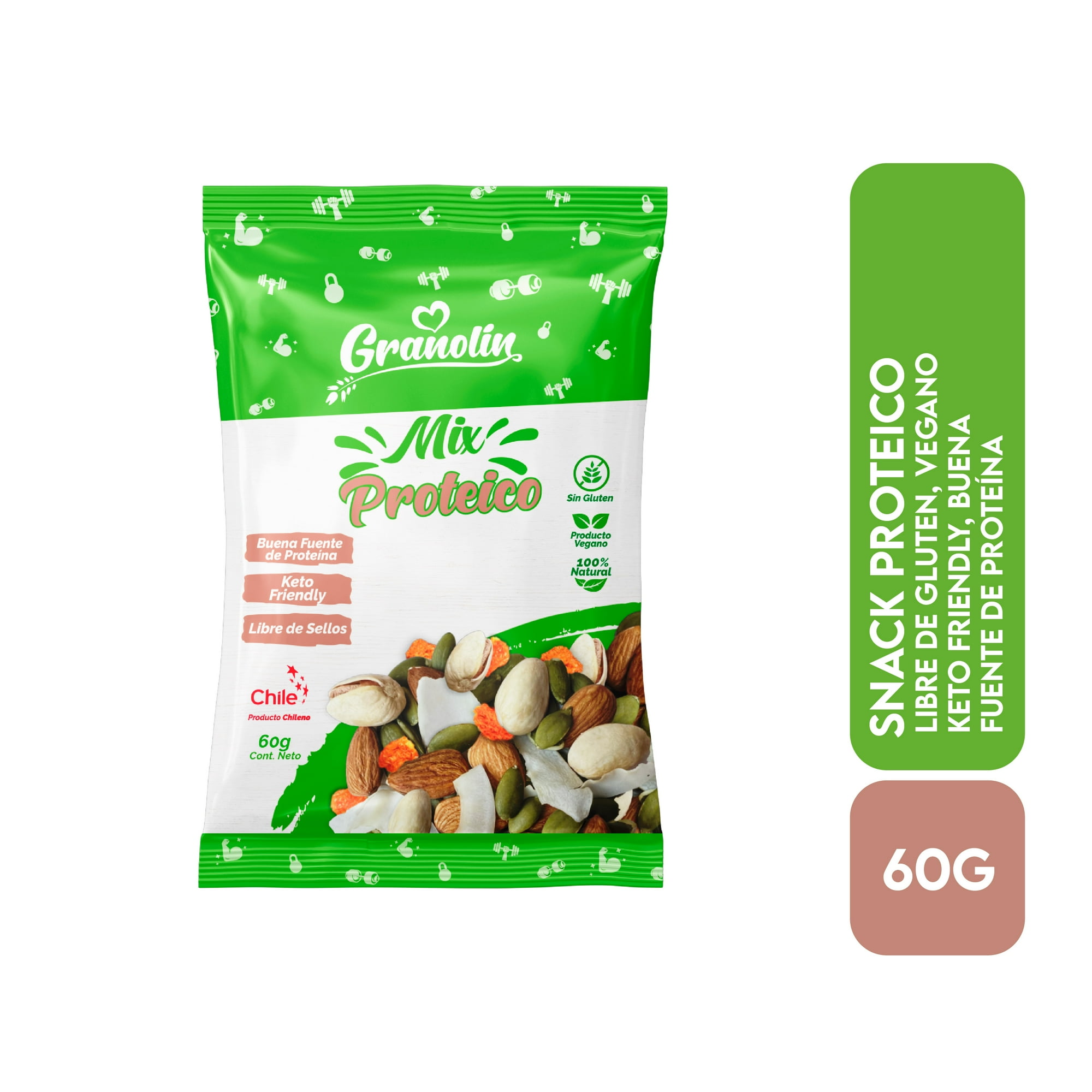 SNACK PROTEICO 60g | 12unidades | Lider