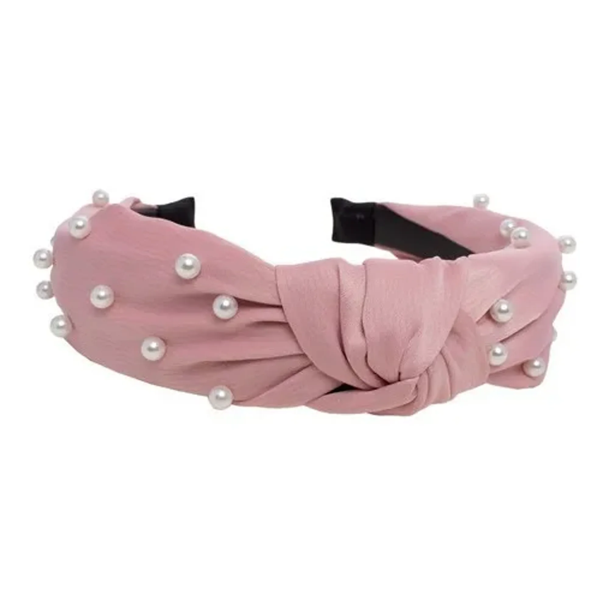 Cintillo Vintage Con Perlas - Rosado | Lider